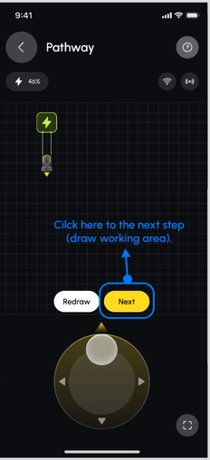 How to draw a pathway?